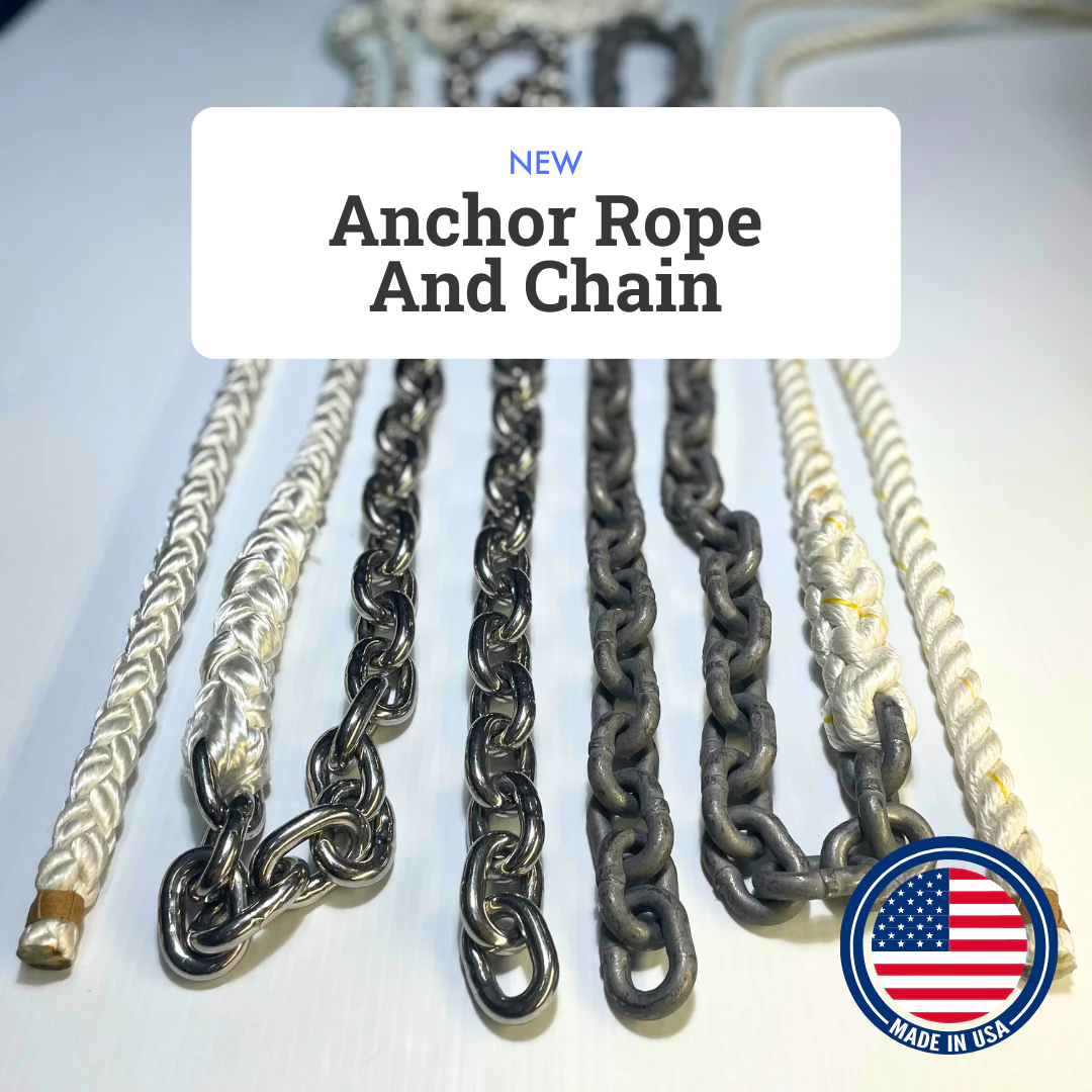 Anchor Rope And Chain | Multiple Types And Sizes | Made In America ...